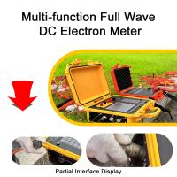 China IP67 Waterproof Multi Parameter Tester with 6.4-inch LCD and 16.8V Battery DC Resistivity Meter for Geophysical Survey for sale