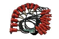 China 24 Channel Geophone Spreader Cable Passive Seismic Survey Cable for sale