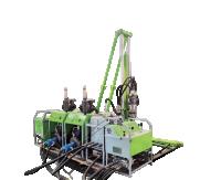China Four Speed Through Hole Gearbox Drill Floating Main Shaft Thread Hydraulic Drill for sale