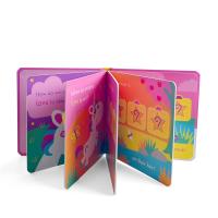 China Pantone Color Story Children Book Printing Hardcover Glued for sale