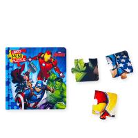 China Custom Cardboard DIY Puzzle Book Hot Stamping For Kids for sale