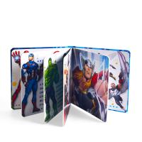 China Custom Cardboard DIY Puzzle Book Hot Stamping For Kids for sale