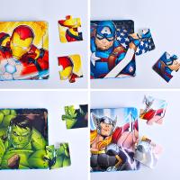 China Custom Cardboard DIY Puzzle Book Hot Stamping For Kids for sale