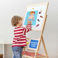 China Human Body Anatomy Learning Magnetic Puzzle Toy for Ages 3-8 Kids 48Pcs with Box for sale