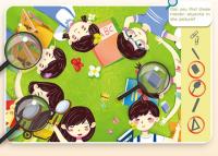 China Nature Hide And Seek Picture Book Visual Recognition I Spy Kindergarten for sale