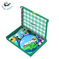 China Preschool Calendar Learning Round Baby Jigsaw Puzzles Toys Sensitivity Development for sale