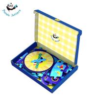China Baby Daily Routine Round Jigsaw Puzzle , Educational Activity Toys Hand Eye Coordination for sale