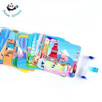 China Brain Exercise Kids Learning Flash Cards , Colorful Scenery Brainbox Card Games for sale