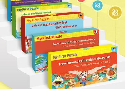 China Jigsaw Paper Long 90cm Floor Puzzles for Toddler Guide Observation Skills Educational Toys for sale