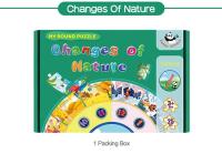 China Baby Brain Development Preschool Jigsaw Puzzles , Educational Wooden Puzzles for sale