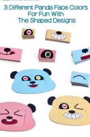 China Facial Features Change Expressions Play Teaching Aids Kindergarten Handmade Toys Children'S Puzzke for sale