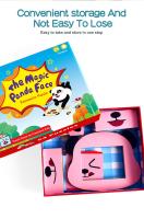 China DIY Creative Facial Expression Puzzle Toy Kindergarten Teaching Aids Facial Expressions Educational Toys for sale