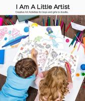 China Concentration Cultivation Relax Art Colouring Books for sale