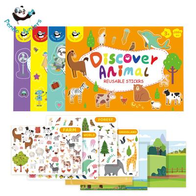 China Early Learning Sticker Books Birthday Gifts , Educational Gifts For Preschoolers for sale