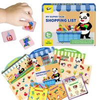 China Memory Matching Game Shopping List Travel Board Game For Kids Age 3 for sale
