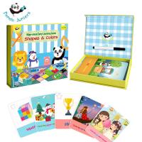 China Early Learning Flashcards For 3 Year Olds , Mathematical Thinking Child Brain Games for sale