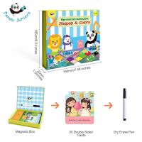 China 30 English Children'S Flash Cards Education Learn To Master 14 Shapes And 12 Colors for sale