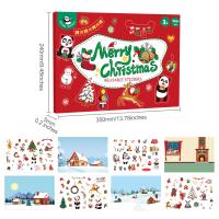 China Panda Juniors PJ013 Kids Christmas Vinyl Stickers Printing Recycled Custom for sale