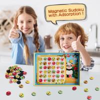China Magnets Kits Easy Sudoku Puzzle Books , Creative Sudoku Game Book For Preschoolers for sale