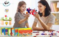 China Paper Board Floor Puzzle Toys Level-Up Jigsaw Puzzle Games For Children for sale