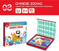China Multicolore EVA Tangram Puzzle Game Children Educational Toys Memory Skills Growth for sale