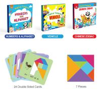 China Colorful Magnetic EVA Tangram Toys Portable Functional for sale