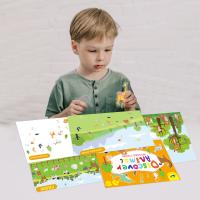 China Large Reusable Stickers Book 200 Plus Repositionable Kids Exceptional Learning for sale