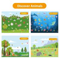 China Reusable Sticker Books for Toddler Aged 2-4 for sale
