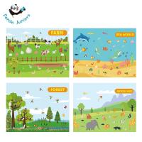 China Reusable Sticker Books for Toddler Aged 2-4 for sale