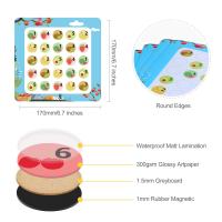 China Children's Focus Magnetic Sudoku Board Fruit Party Numbers Sense Thinking for sale