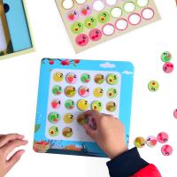 China Children's Focus Magnetic Sudoku Board Fruit Party Numbers Sense Thinking for sale