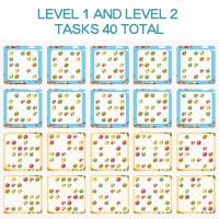 China Children's Focus Magnetic Sudoku Board Fruit Party Numbers Sense Thinking for sale