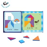 China Kids Shape Color Congnition Magnetic Tangram Puzzle Creativity Skills Learning for sale