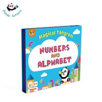 China Kids Shape Color Congnition Magnetic Tangram Puzzle Creativity Skills Learning for sale