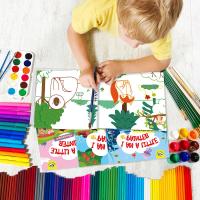 China DIY Doodle Toddlers Coloring Book Creativity Inspiring For Kids 4 Year Old and Up for sale