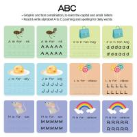 China Panda Juniors ABC Learning Cards For 3-4 Year Old Wipe Clean Flash Cards for sale