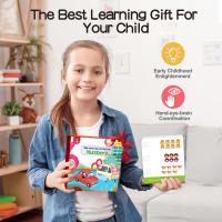 China Panda Juniors Number Learning Cards For 3-4 Year Old Wipe Clean Flash Cards for sale