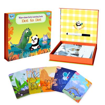 China Pen Control Wipe Clean Learning Flash Cards For 3-4 Year Old for sale