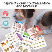 China Spot Difference Learning Wipe Clean Flash Cards Pen Controlled for sale