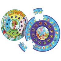 China My Daily Routine 25 Pieces Jigsaw Puzzle Game Gift Children Educational Toy for sale