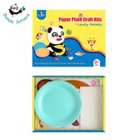China Handmade Giftbox STEM Toy Foam Paper Plate Craft Kits 10 Animals for Toddlers for sale