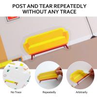 China 150PCS Repositionable Enlarge Stickers About Bathroom Bedroom Kitchen Living Room for sale
