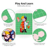 China Logical Thinking Training Magnetic Puzzle For Policemen Firefighter Careers Learning for sale