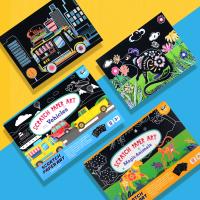 China Children Diy Scratch Art Decor Painting Educational Drawing Paper for sale