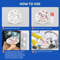 China Educational Porcelain Painting Kit For Exclusive Plate / Mug for sale