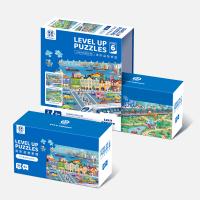 China Level 6 Colorful City Life Educational Puzzles Toys For Kids Ages 5 Up for sale