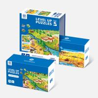 China Kids Ages 6 Up Educational Puzzles Toys Level 6 Beautiful Country Life for sale