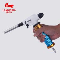 China Yellow Cooking Welding Portable Butane Gas Torch Parts for sale