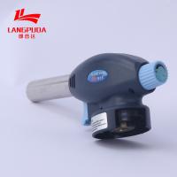 China Black Plastic 20mm Butane Portable Welding Gas Torch for sale