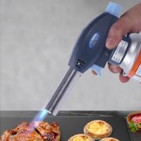 China Black Plastic BBQ Torch Gun For Food Heating Kitchen Baking Tools for sale